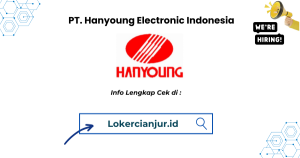 Lowongan Kerja PT. Hanyoung Electronic Indonesia Cianjur 2025
